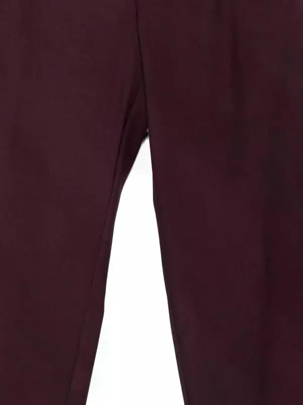 AMARANTO Pleated Straight-leg Trousers