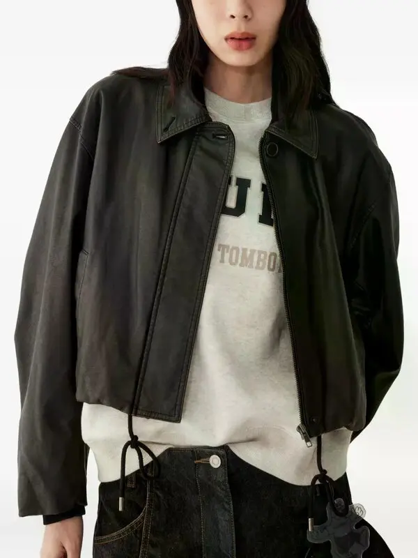 STUDIO TOMBOY Faux Leather Jacket