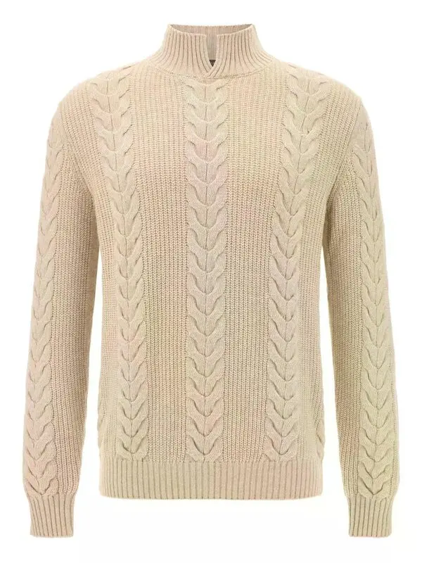 Boggi Milano Cable-knit Sweater