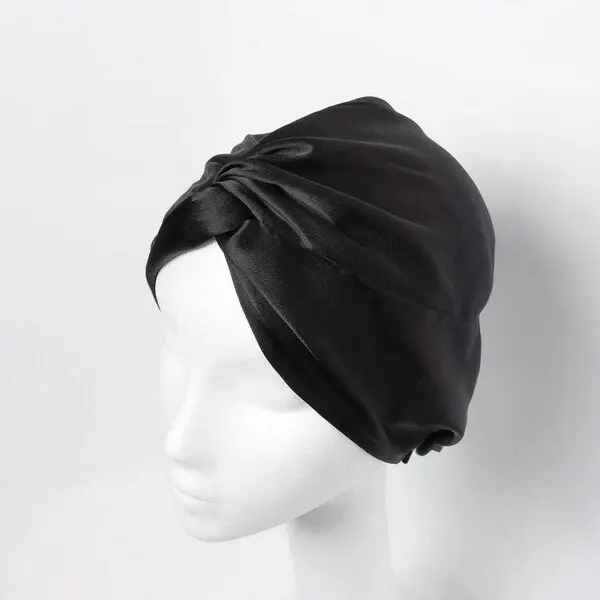 TRUE + PURE TEXTURE Satin Turban - One-color
