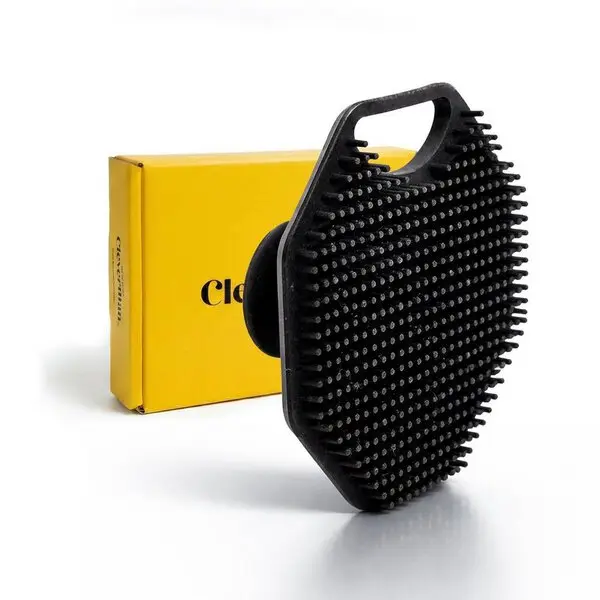 CLEVERMAN Face Scrubber – Silicone Cleansing Brush & Soft Massager - One-color