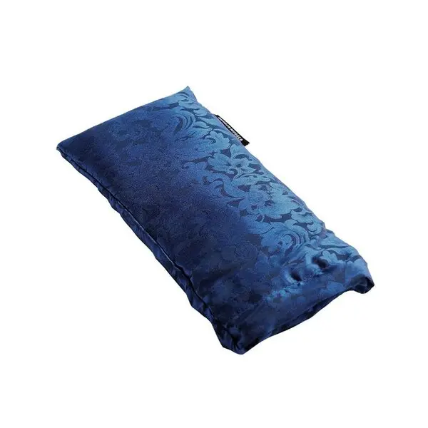 HUGGER MUGGER Silk Eye Pillow With Herbal Filling - Indigo