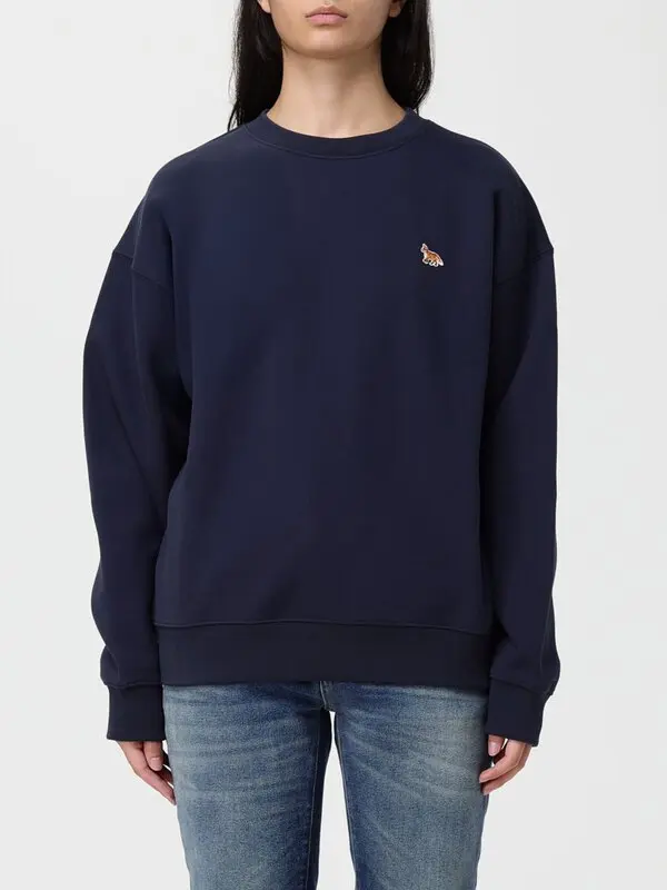 Maison Kitsuné Crewneck Sweatshirt - Blue