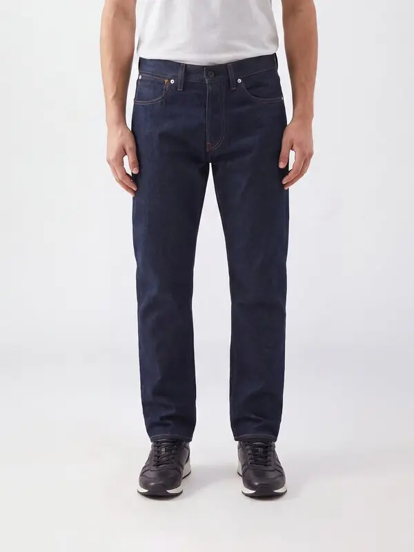 Stone Island Dark Wash Denim Jeans - Blue
