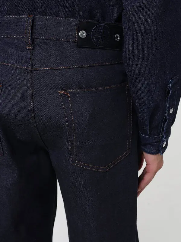 Stone Island Dark Wash Denim Jeans