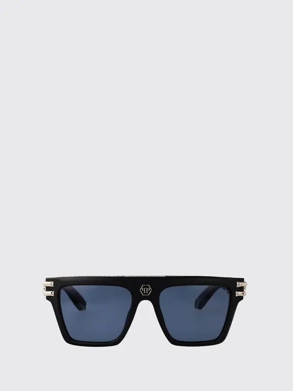 Philipp Plein Rectangular D-frame Sunglasses