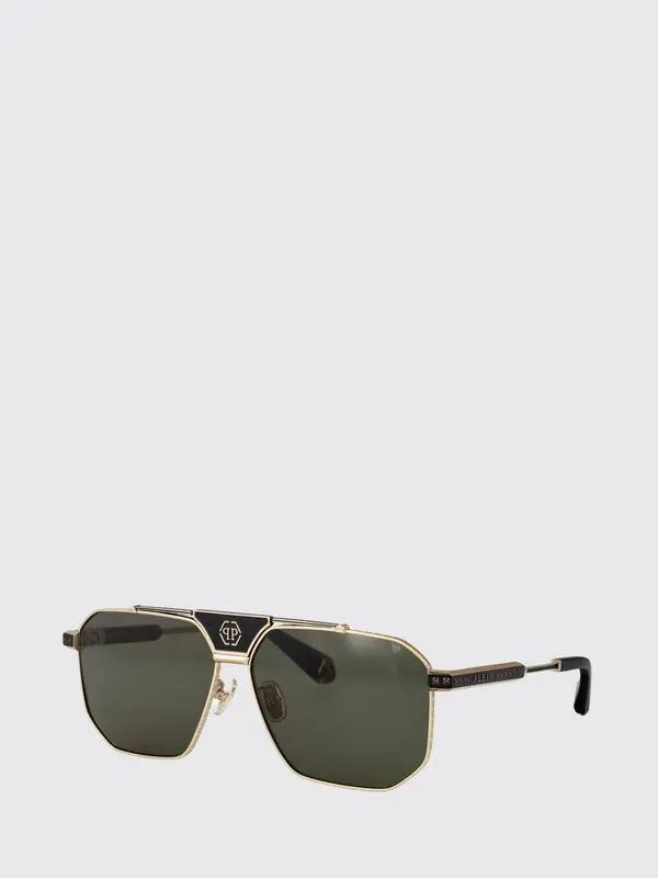 Philipp Plein Aviator Sunglasses - Gold
