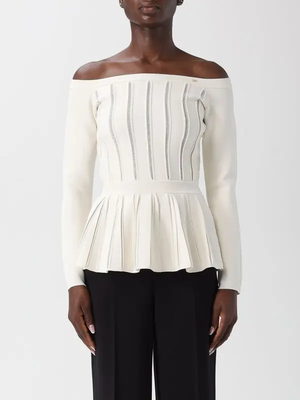 Elisabetta Franchi Off-the-shoulder Sweater