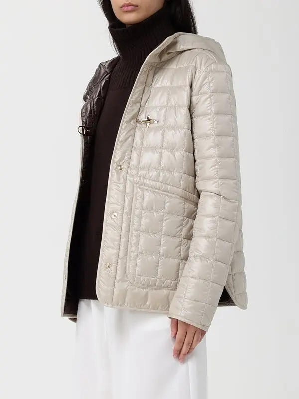FAY Quilted Jacket - Pearl