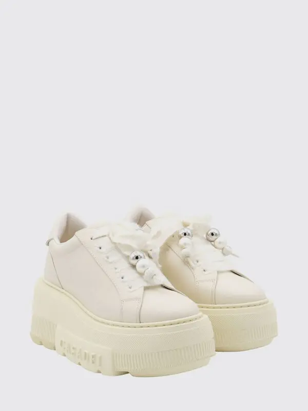 Casadei Platform Sneakers - Milk