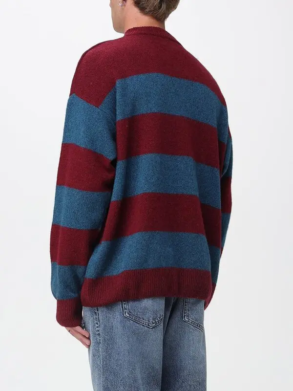 AMISH Striped Pullover Sweater