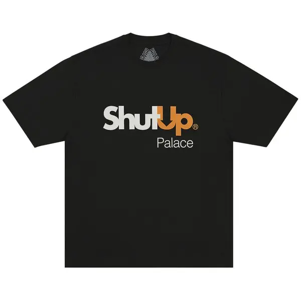 PALACE Shut Up T-shirt - Black