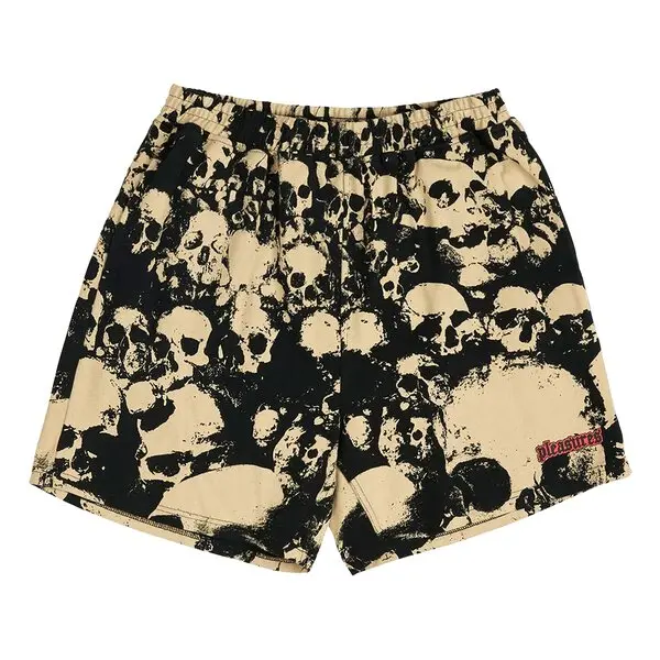 PLEASURES Despair Cotton Shorts