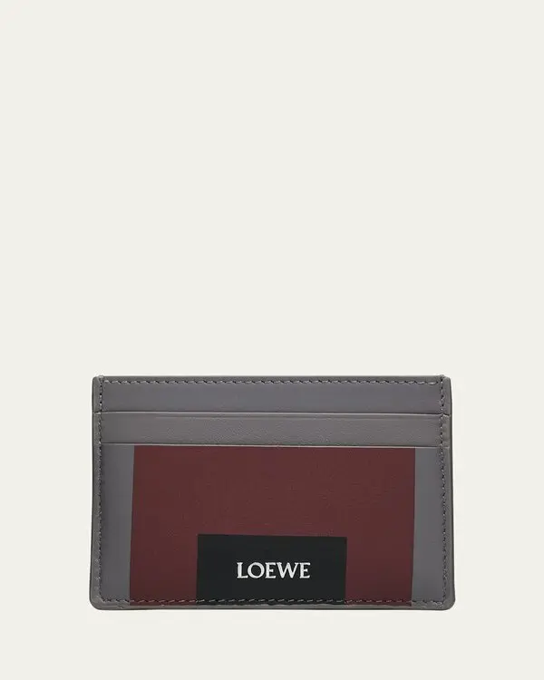 Loewe X Albers Plain Leather Cardholder