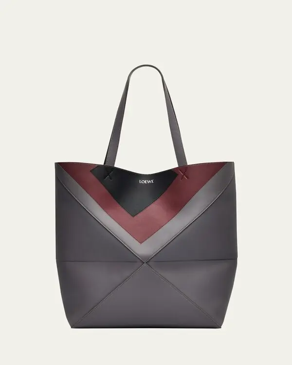 Loewe X Albers Puzzle Fold Xl Tote Bag