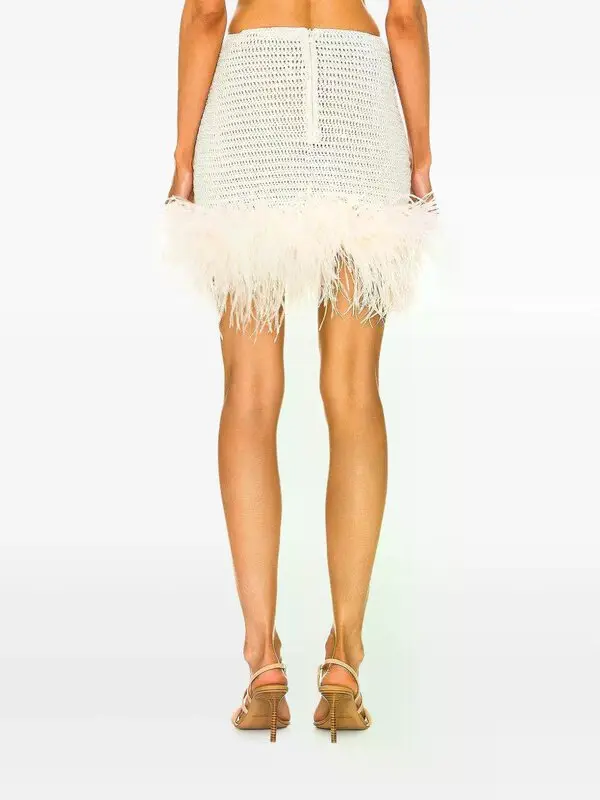 Magda Butrym Feather-down Mini Skirt