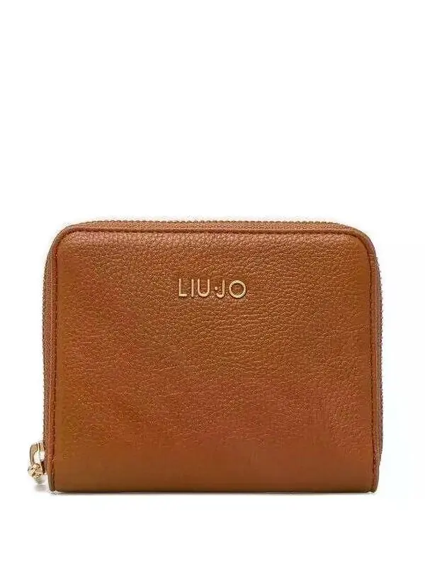 Liu Jo Logo-detail Zip-up Wallet - Brown