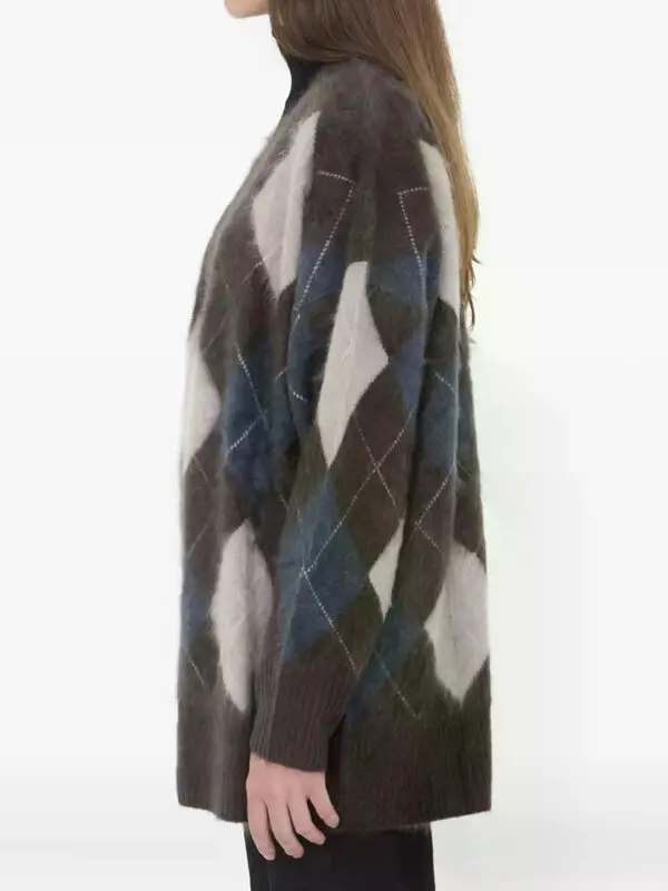 LISA YANG Elaria Buttoned Cardigan - Brown