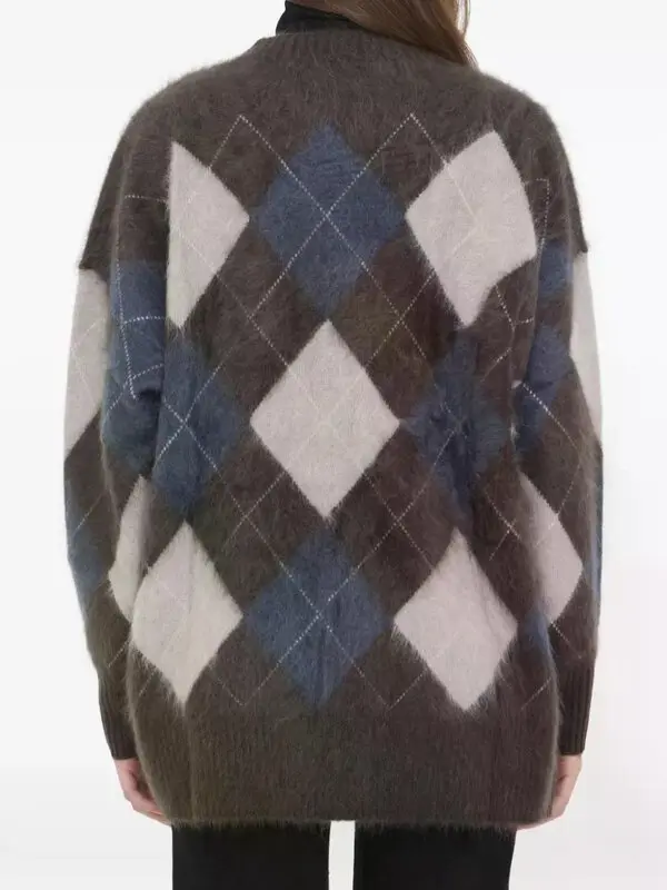 LISA YANG Elaria Buttoned Cardigan - Brown