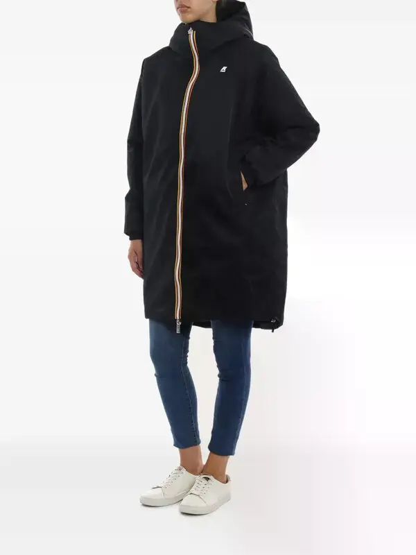 K-WAY Hooded Zipped Parka