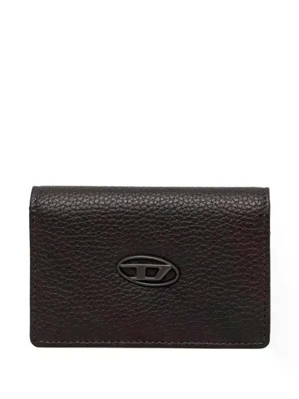DIESEL Logo-plaque Cardholder - Brown
