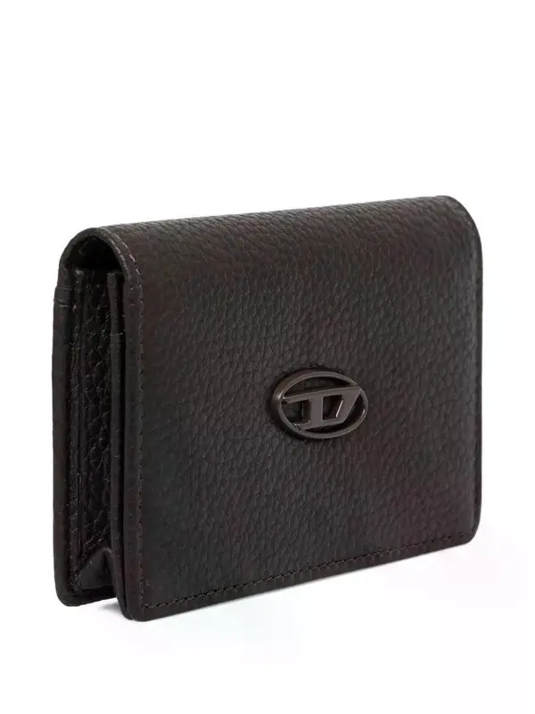 DIESEL® Logo-plaque Cardholder - Brown