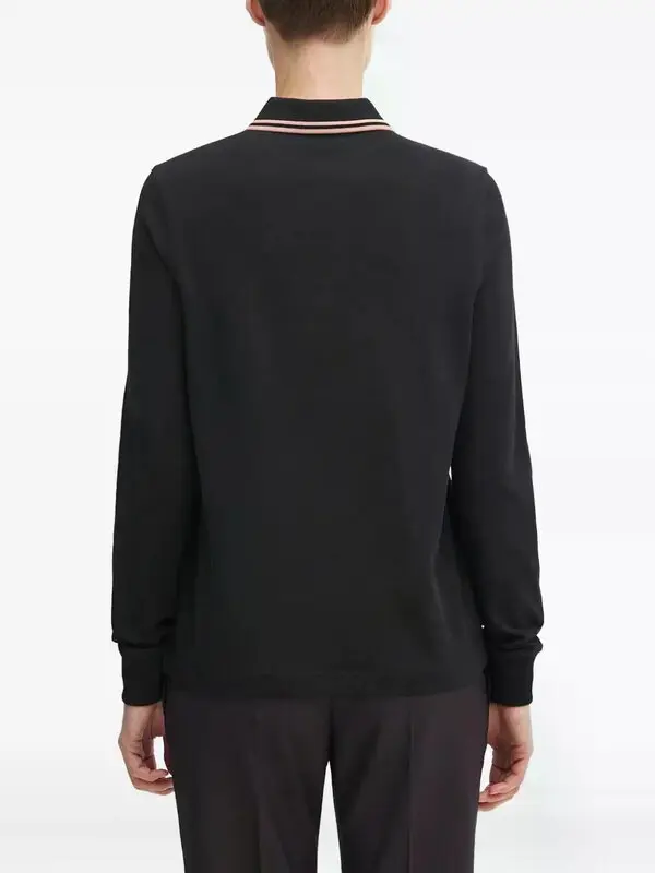 Fred Perry Logo-embroidered Polo Top