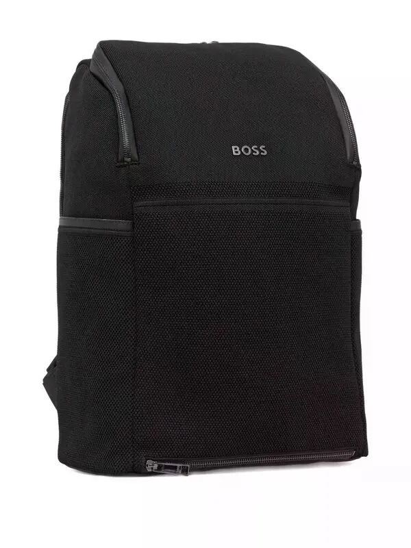 BOSS Backpack With Zip Closure