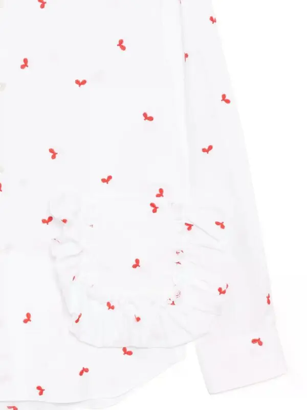 Comme Des Garçons Ruffled-pocket Shirt