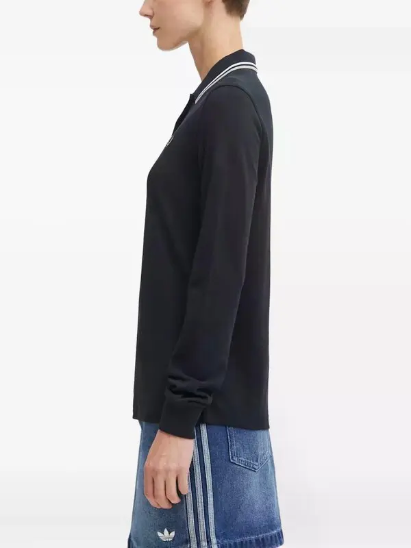 Fred Perry Logo-embroidered Polo Top