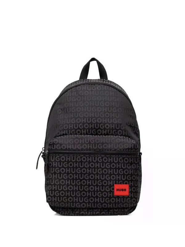 Hugo Boss Logo Backpack - Black