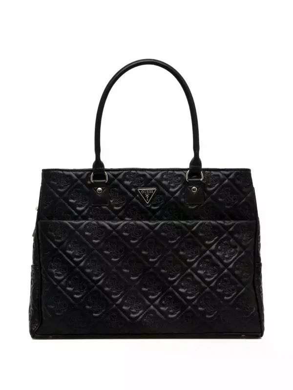 Guess Quilted Embossed Tote Bag