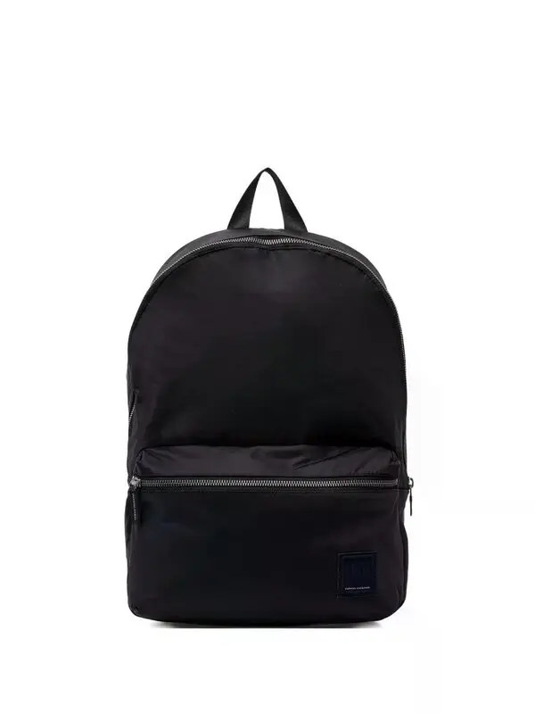 Armani Exchange Zip Backpack - Black