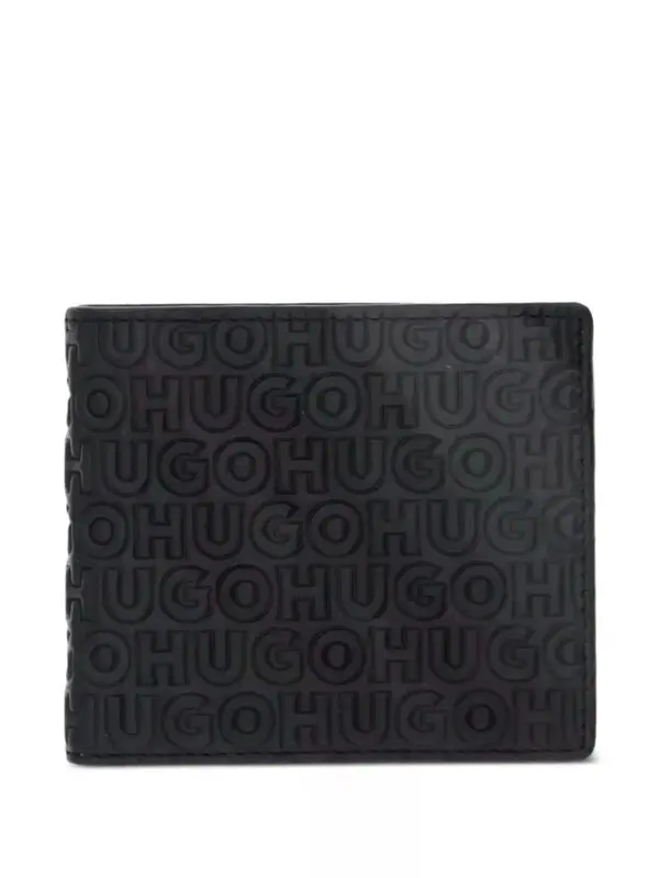 Hugo Logo-embossed Cardholder - Black