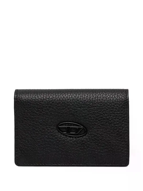 DIESEL Logo-plaque Cardholder - Black