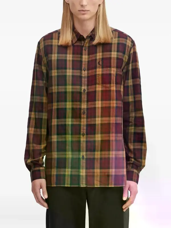 Fred Perry Checked-pattern Shirt