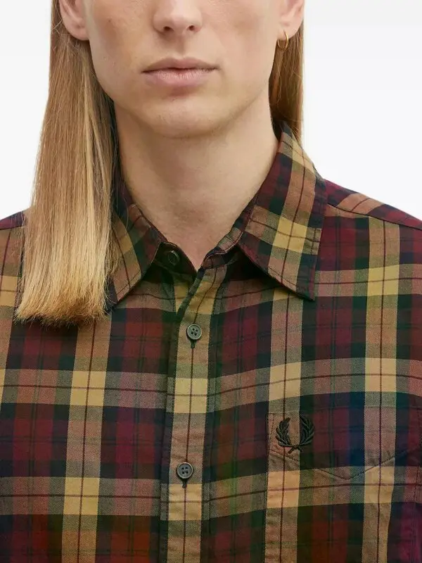 Fred Perry Checked-pattern Shirt