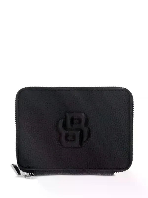 BOSS Logo-emed Wallet - Black