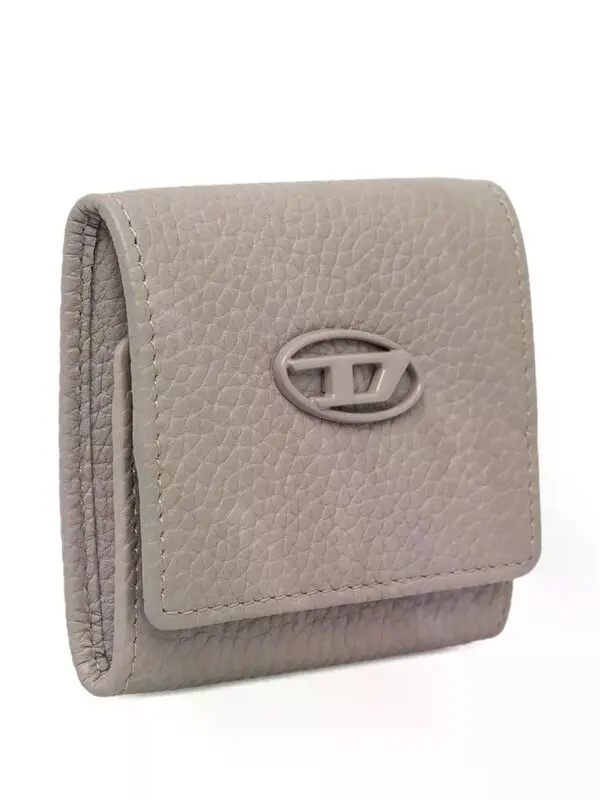 DIESEL® Hissu Evo Logo-plaque Wallet - Grey