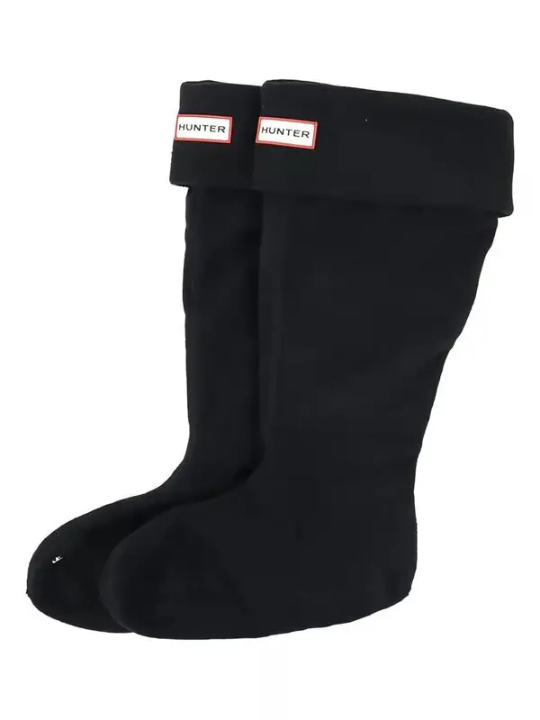 Hunter Cuffed Socks - Black