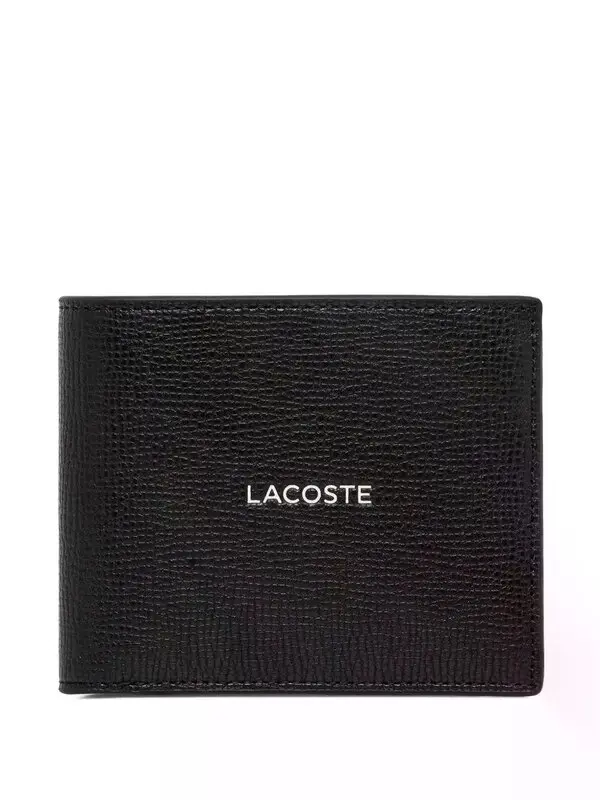 Lacoste Ossian Logo-print Wallet - Black