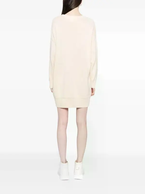 TO B. BY AGNÈS B. Logo Knitted Dress