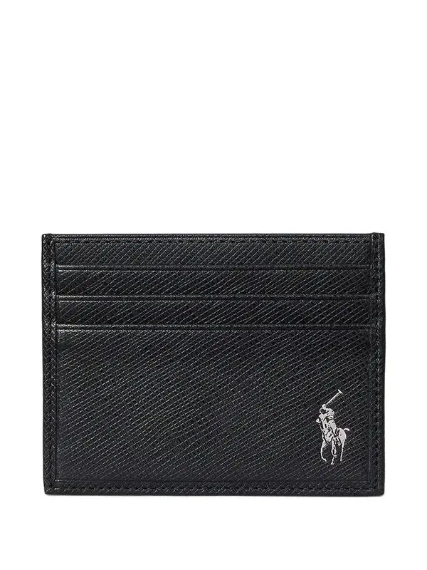 Polo Ralph Lauren Logo-debossed Cardholder - Black