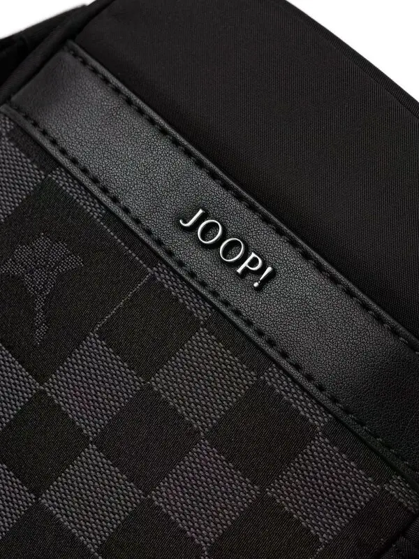 JOOP! Checkerboard Messenger Bag