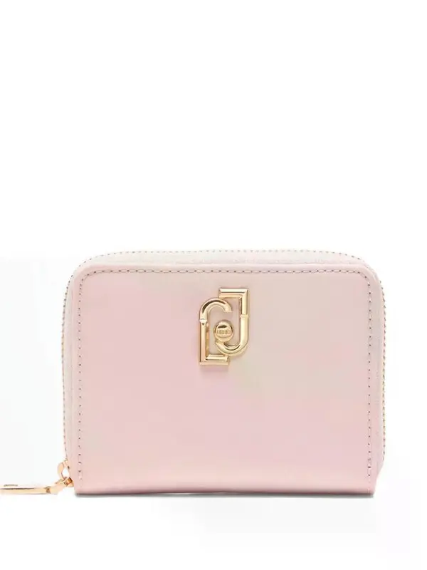 Liu Jo Logo-detail Zip-up Leather Wallet - Pink