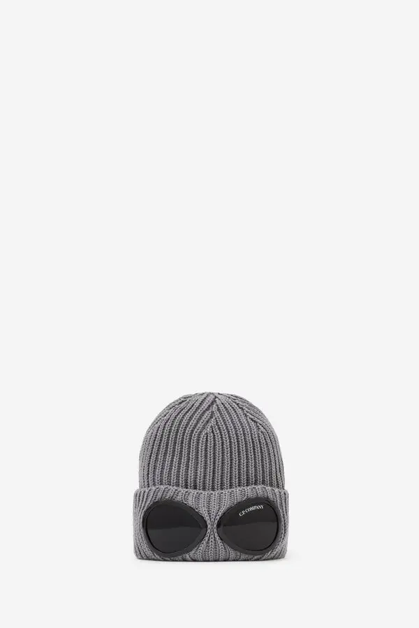 C.P. COMPANY Wool Hat - Grey