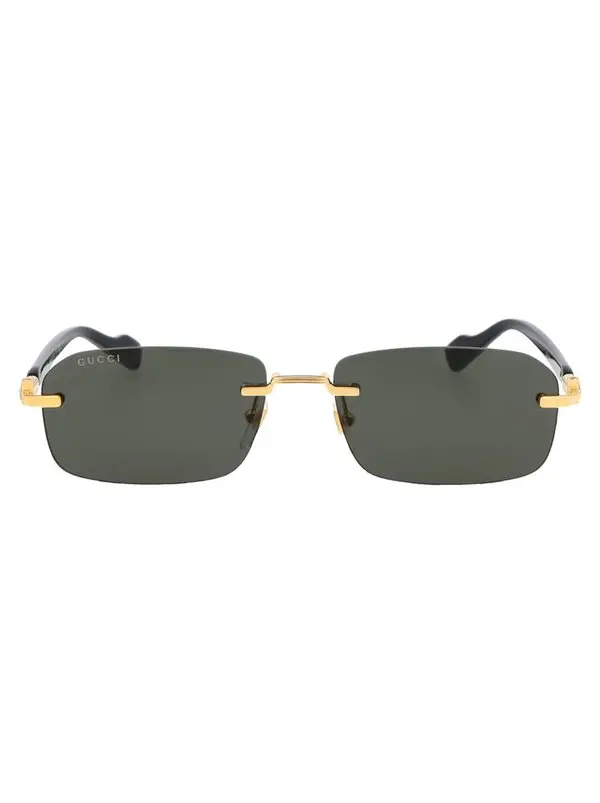 Gucci Sunglasses - 001 Gold Black Grey