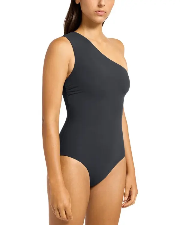 JETS One Shoulder Cutout One Piece Swimsuit