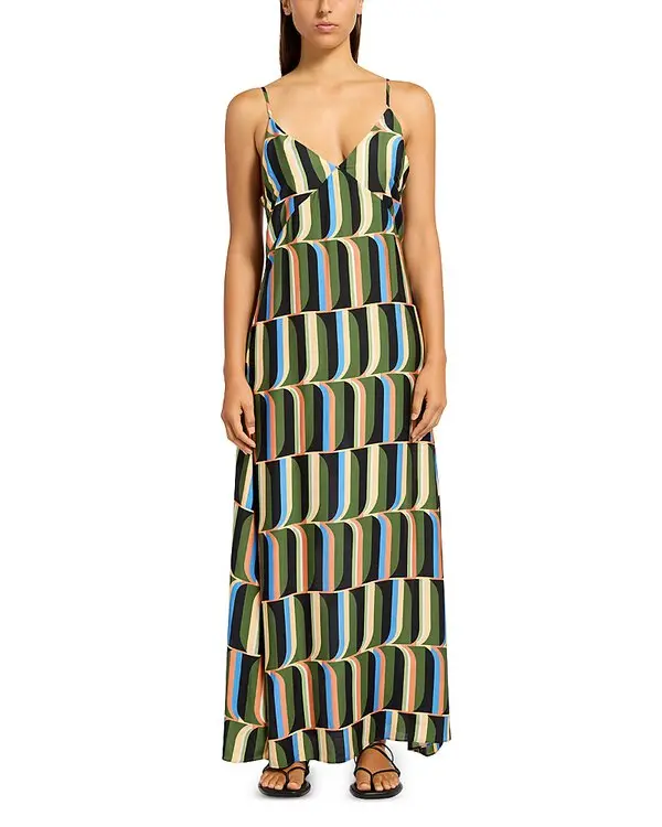 JETS Slip Maxi Cover Up Dress - Cacti