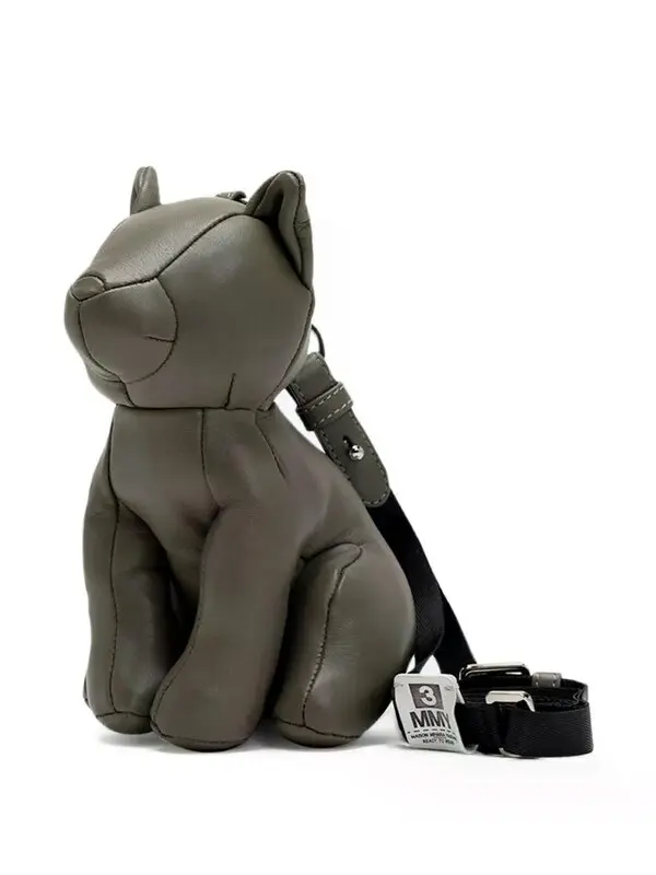Mihara Yasuhiro Mini Cat Shoulder Bag - Grey